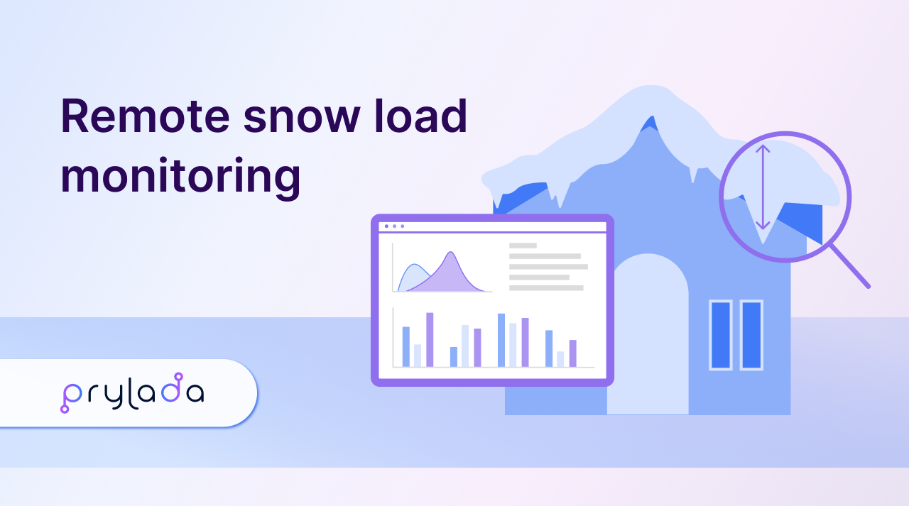 Remote Roof Snow Load Monitoring Solution